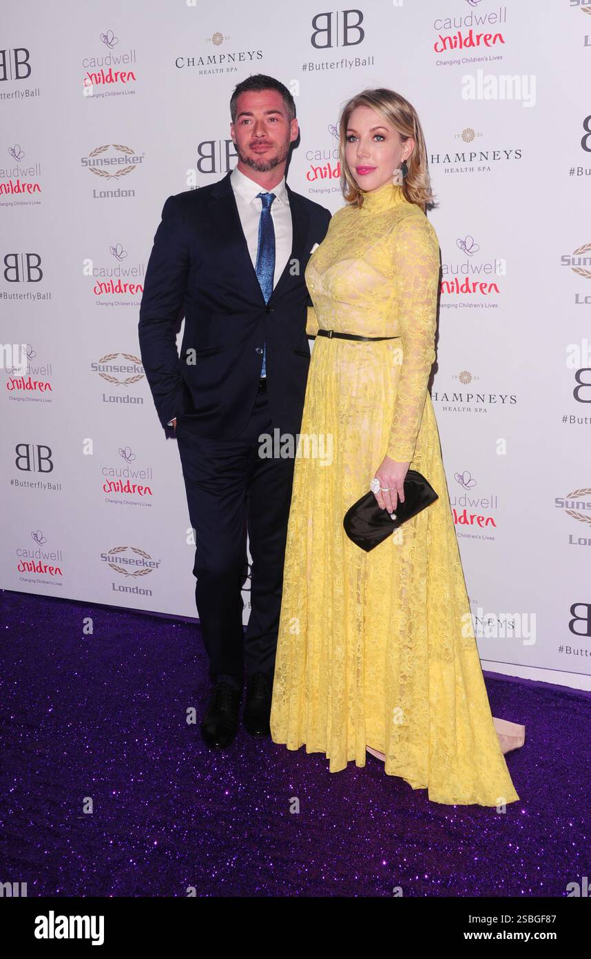 Bobby Kootstra & Katherine Ryan at The Butterfly Ball 2019 at the ...
