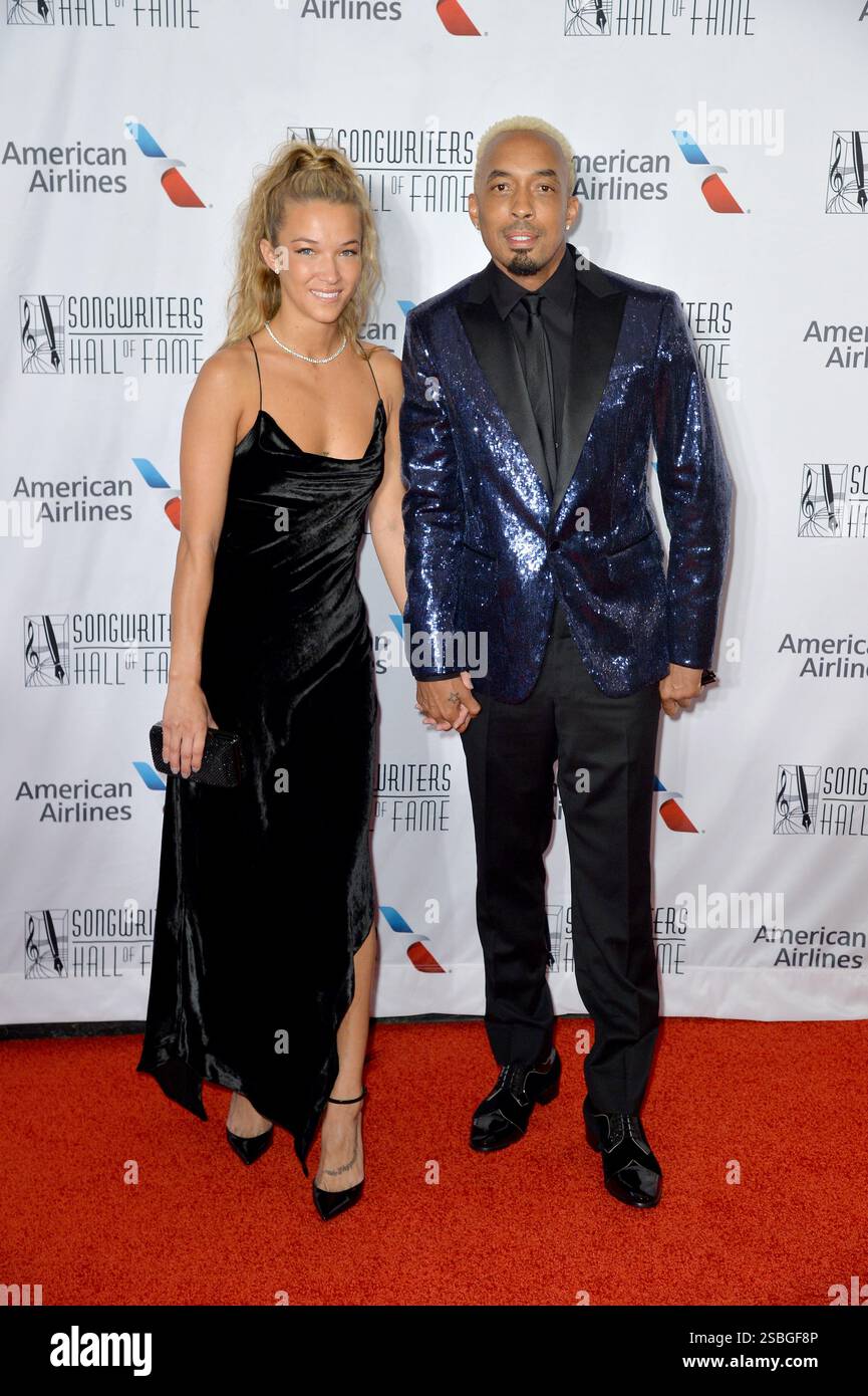 Dallas Austin attending arrivals for Songwriters Hall of Fame Annual ...