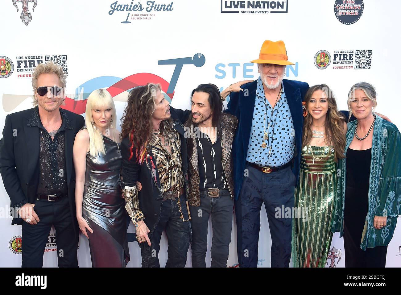 Matt Sorum, Ace Harper, Steven Tyler, Nuno Bettencourt, Mick Fleetwood ...