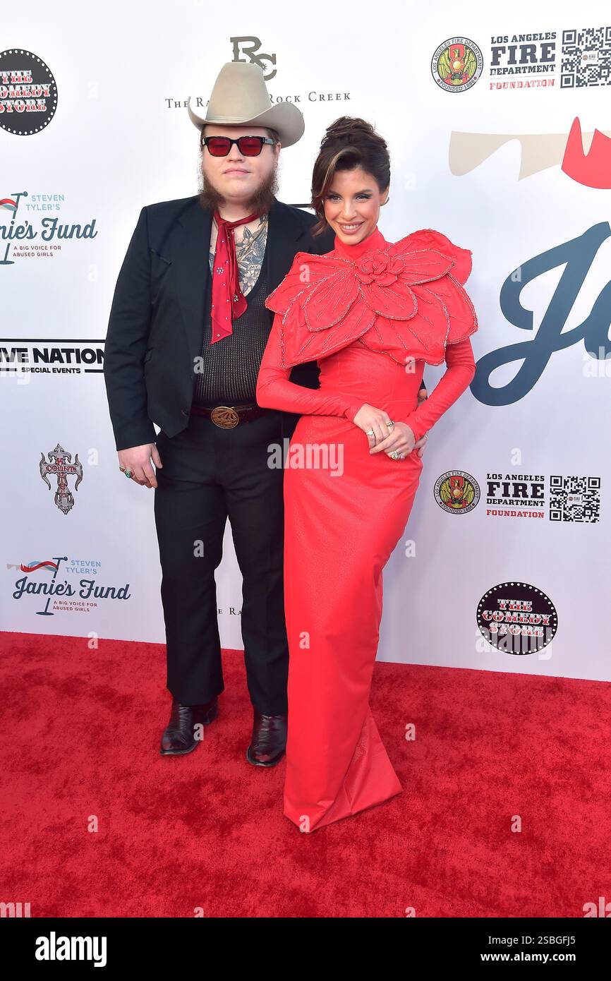 Marcus King mit Ehefrau Briley King bei Steven Tyler's Jam for Janie ...