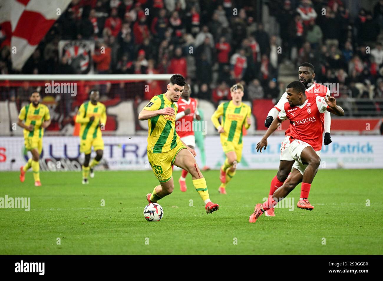 39 Matthis ABLINE (fcn) during the Ligue 1 McDonald's match between ...