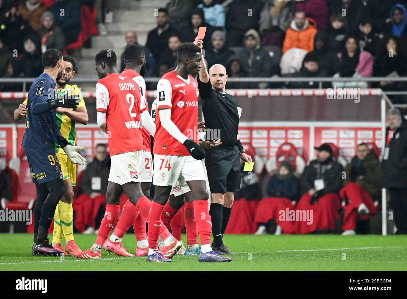 Benoit MILLOT (ARBITRE) during the Ligue 1 McDonald's match between ...