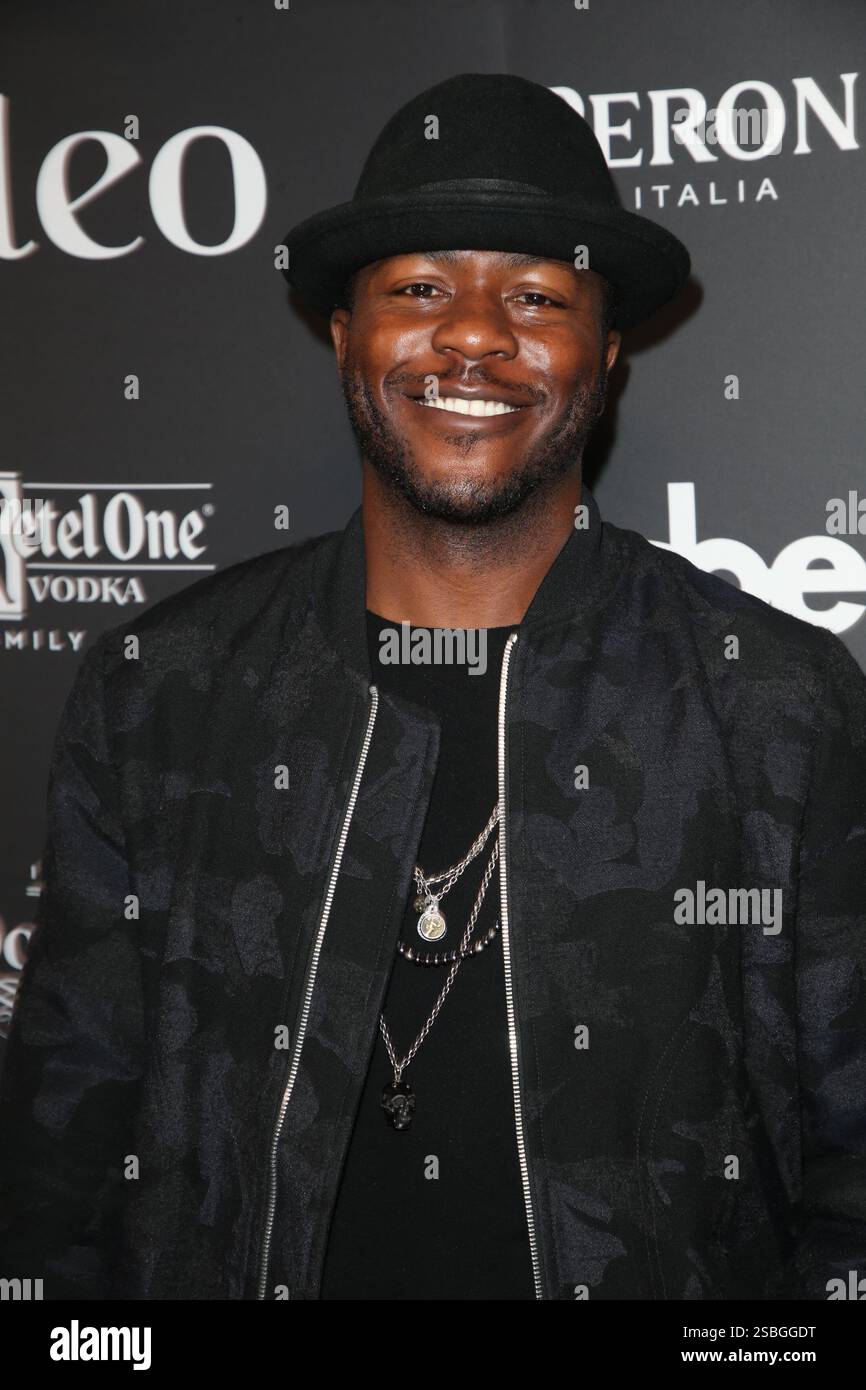 Edwin Hodge at Grand Re-Opening of Cleo Hollywood, Los Angeles, USA ...