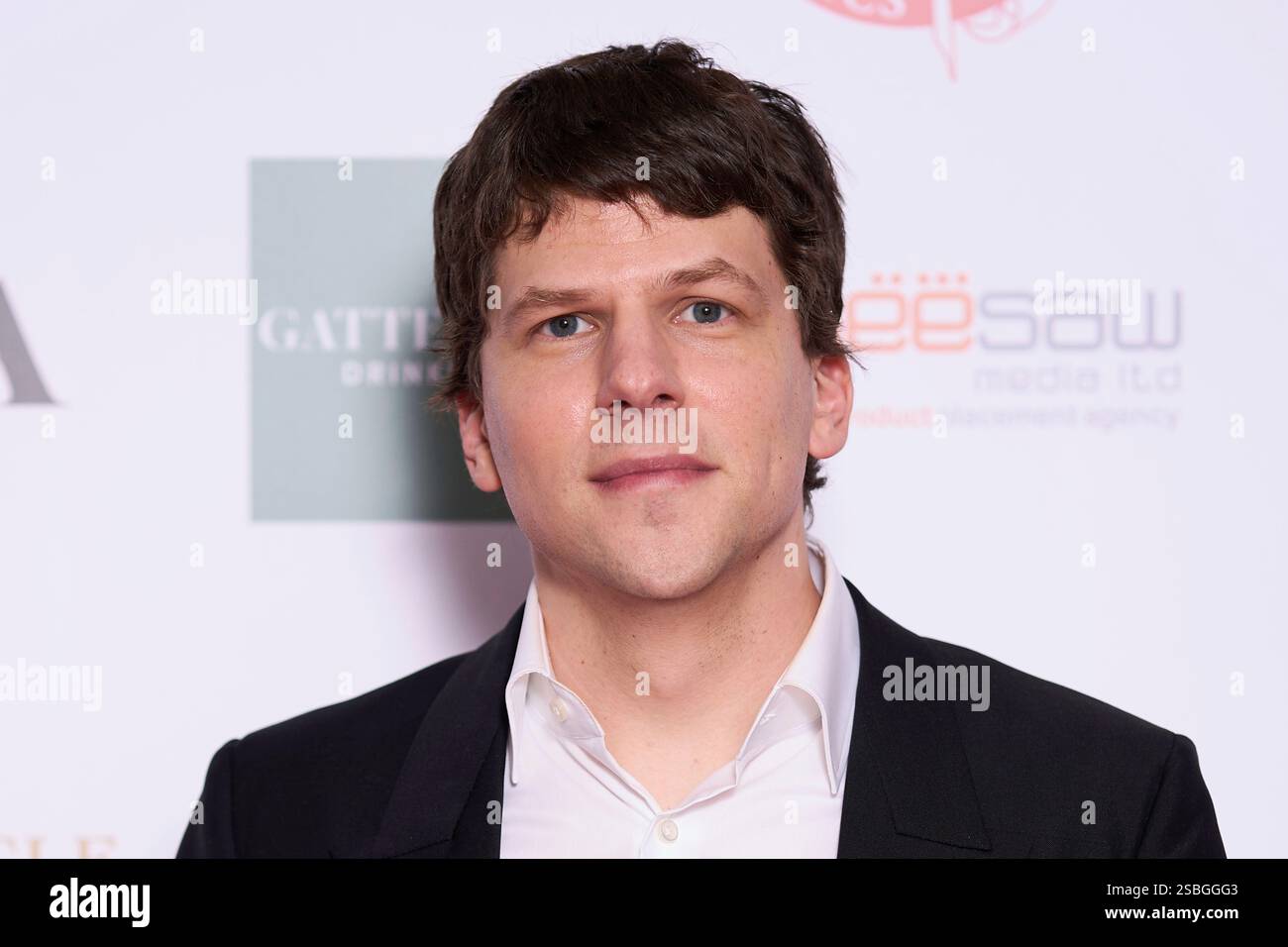 Jesse Eisenberg poses for photographers at the 45th London Critics ...