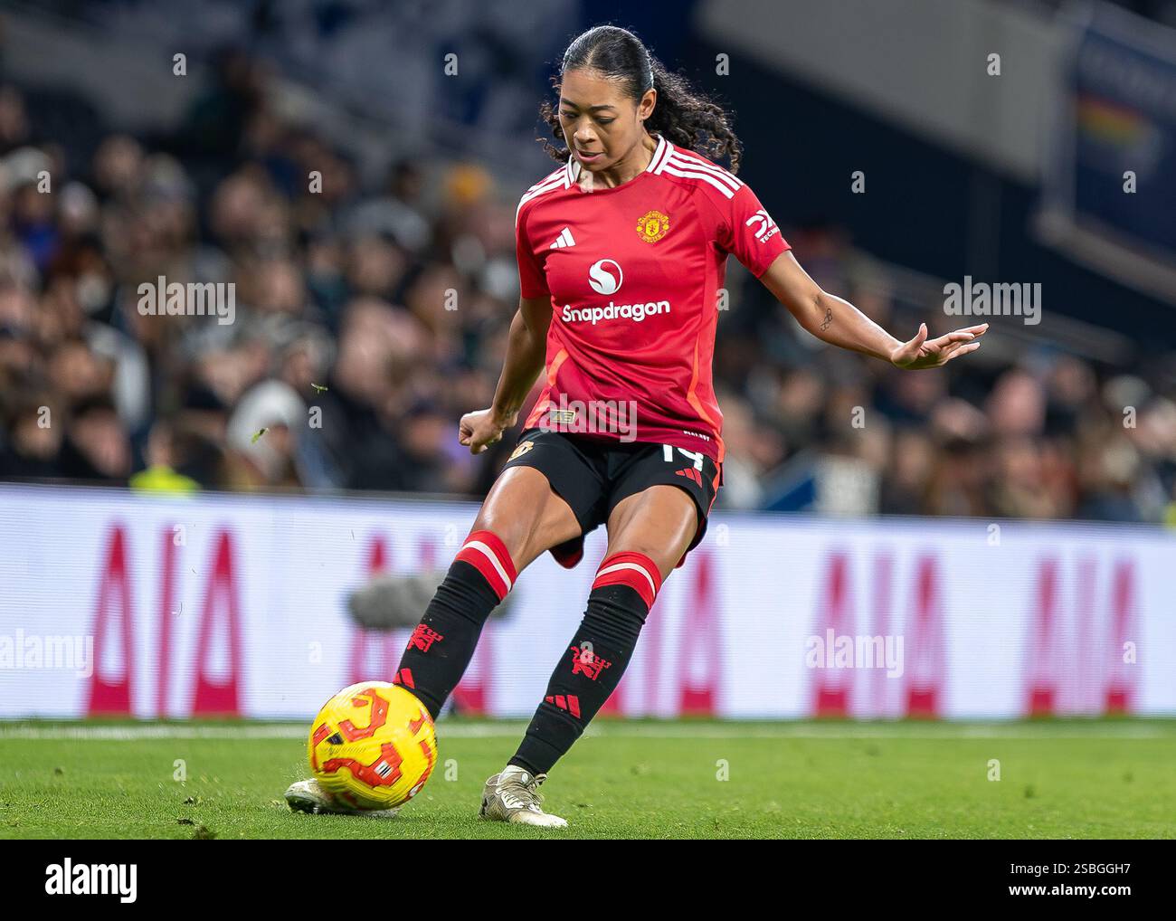 London, UK. 2nd Feb, 2025. Jayde Riviere of Manchester United during ...