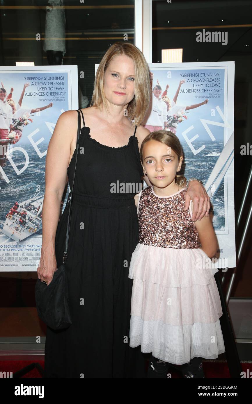 Joelle Carter and Luna Rose Bates at 'Maiden' film premiere, Los ...
