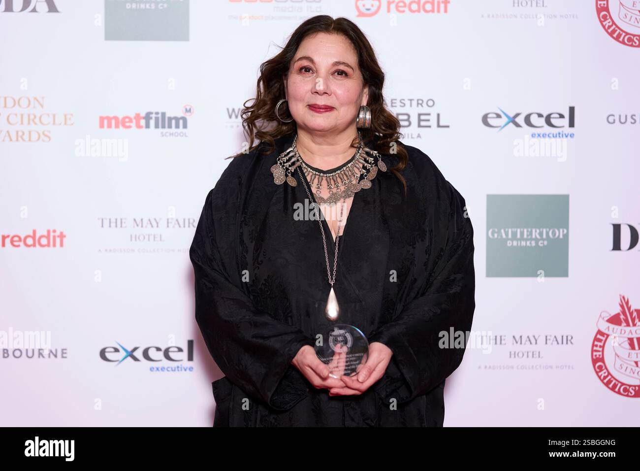 Tessa Ross with the Attenborough British/Irish film of the Year Award ...