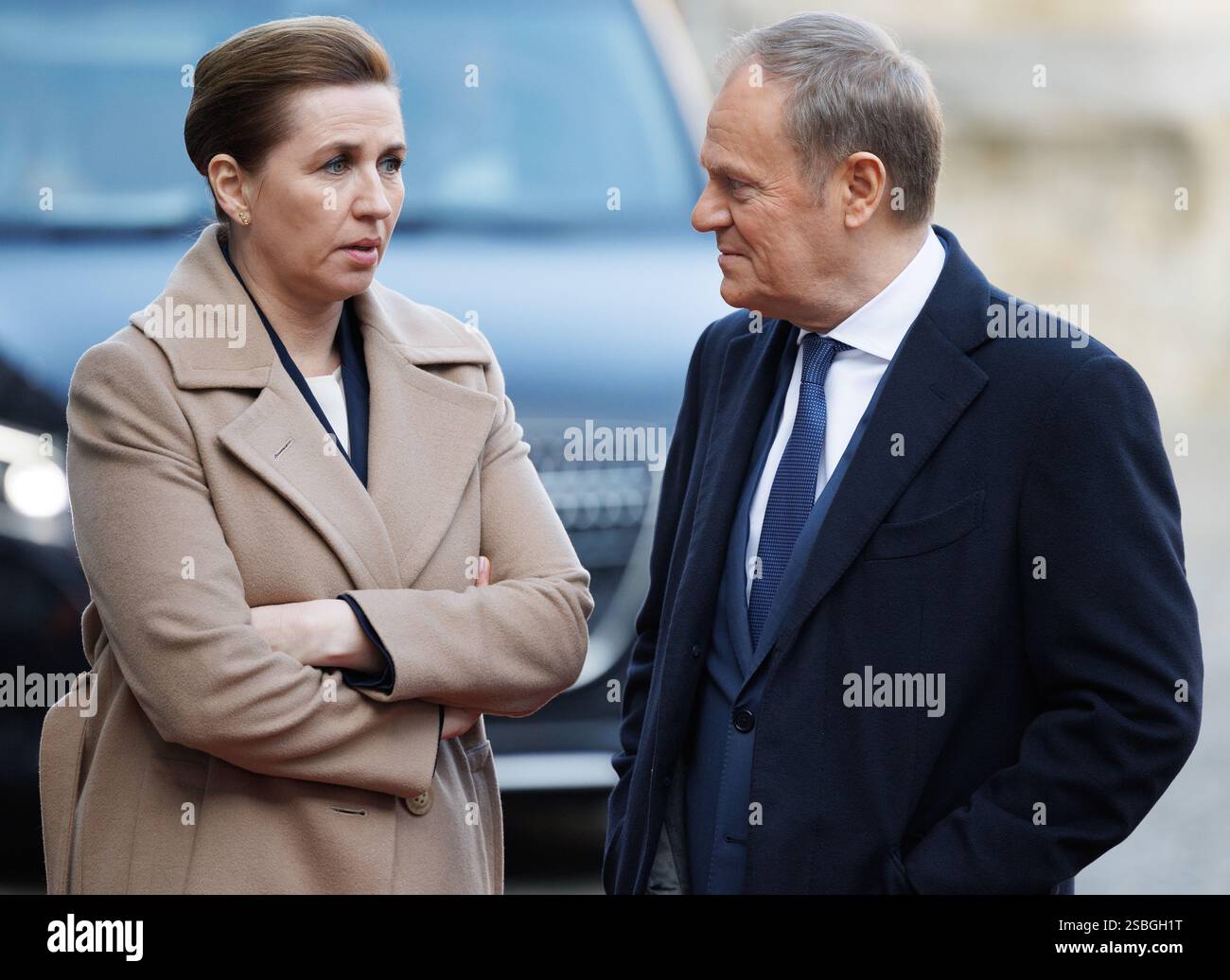 Brussels, Belgium. 03rd Feb, 2025. Prime Minister of Denmark Mette ...