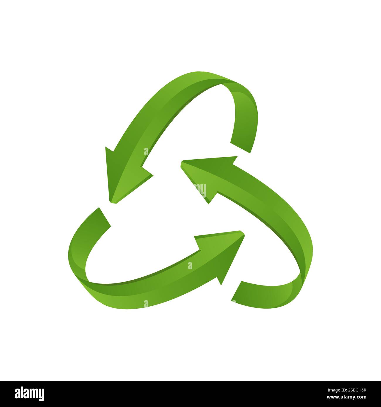 Recycle eco symbol vector illustration isolated on white background ...