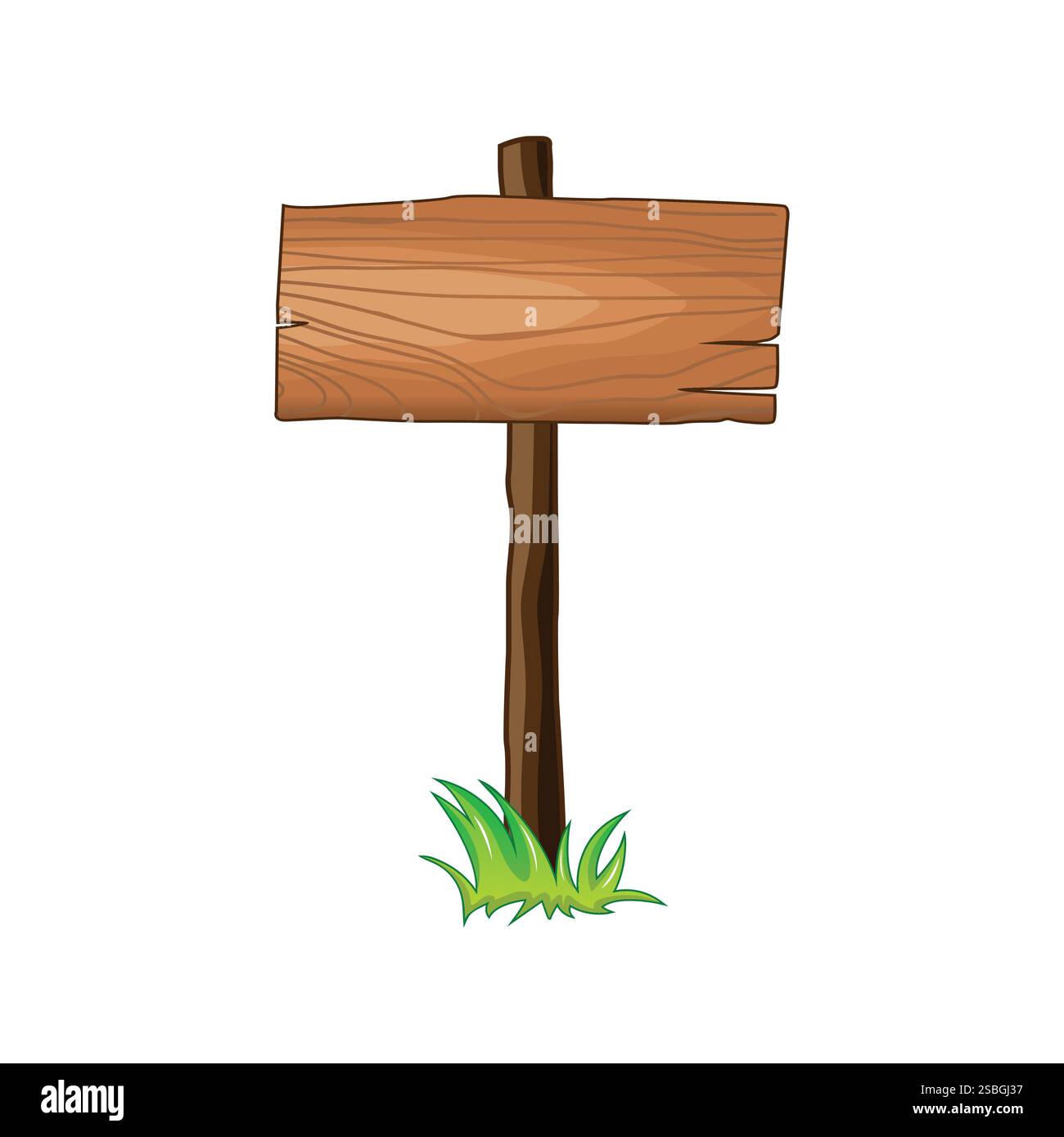 Wooden sign boards. Cartoon rustic wood banners, pathfinding plank ...