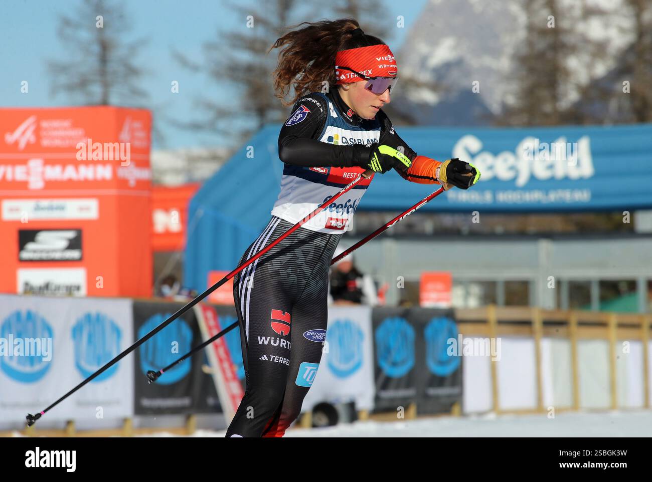 Seefeld, Österreich, 02. Februar 2025: FIS NORDIC COMBINED WORLD CUP ...