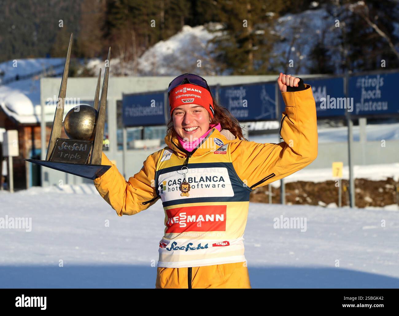 Seefeld, Österreich, 02. Februar 2025: FIS NORDIC COMBINED WORLD CUP ...