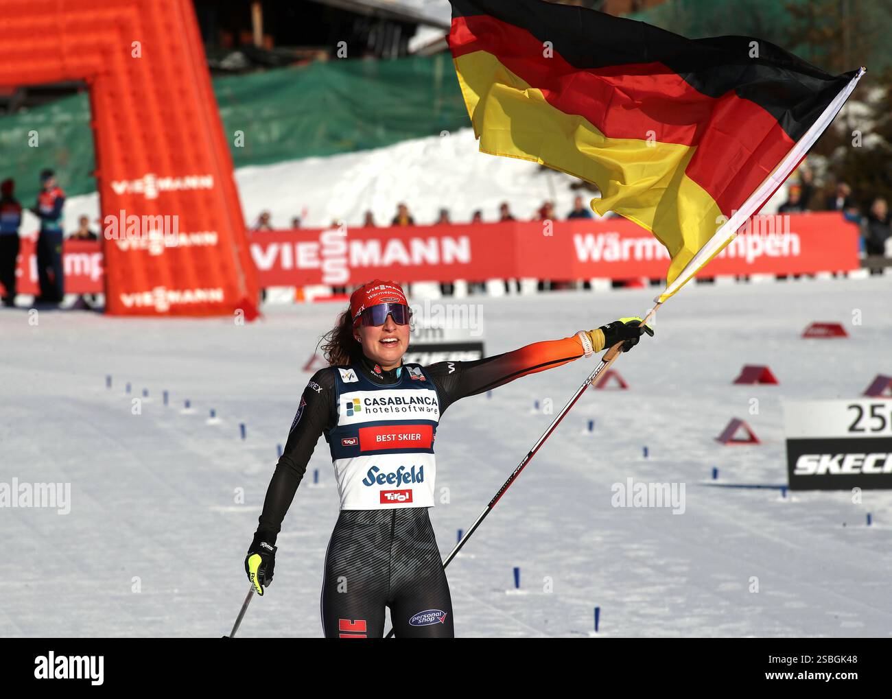 Seefeld, Österreich, 02. Februar 2025: FIS NORDIC COMBINED WORLD CUP ...