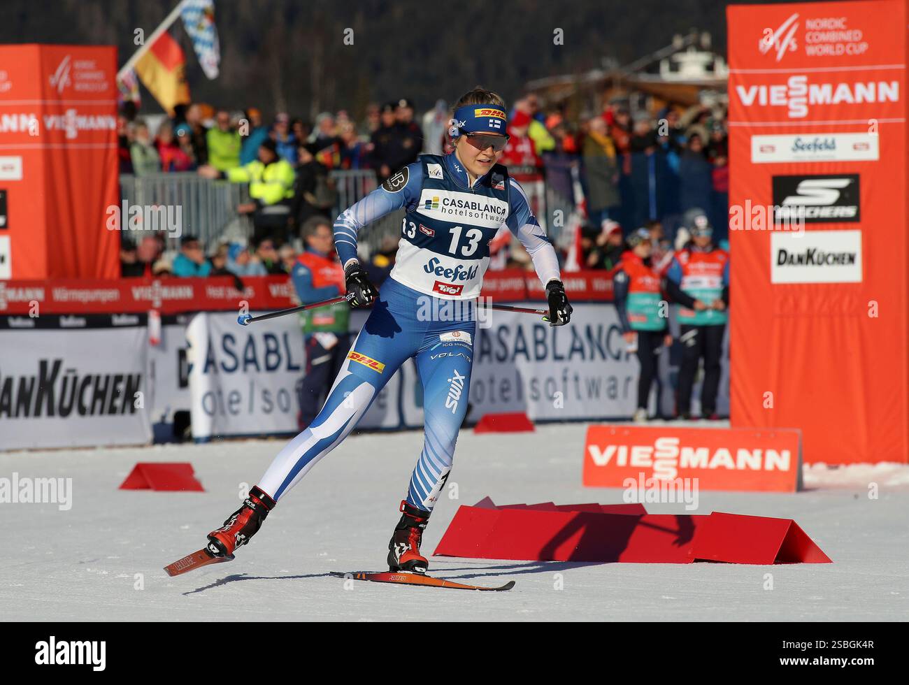 Seefeld, Österreich, 02. Februar 2025: FIS NORDIC COMBINED WORLD CUP ...