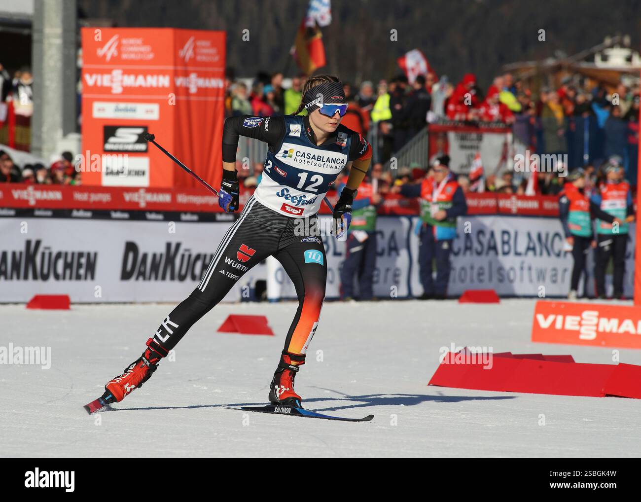 Seefeld, Österreich, 02. Februar 2025: FIS NORDIC COMBINED WORLD CUP ...