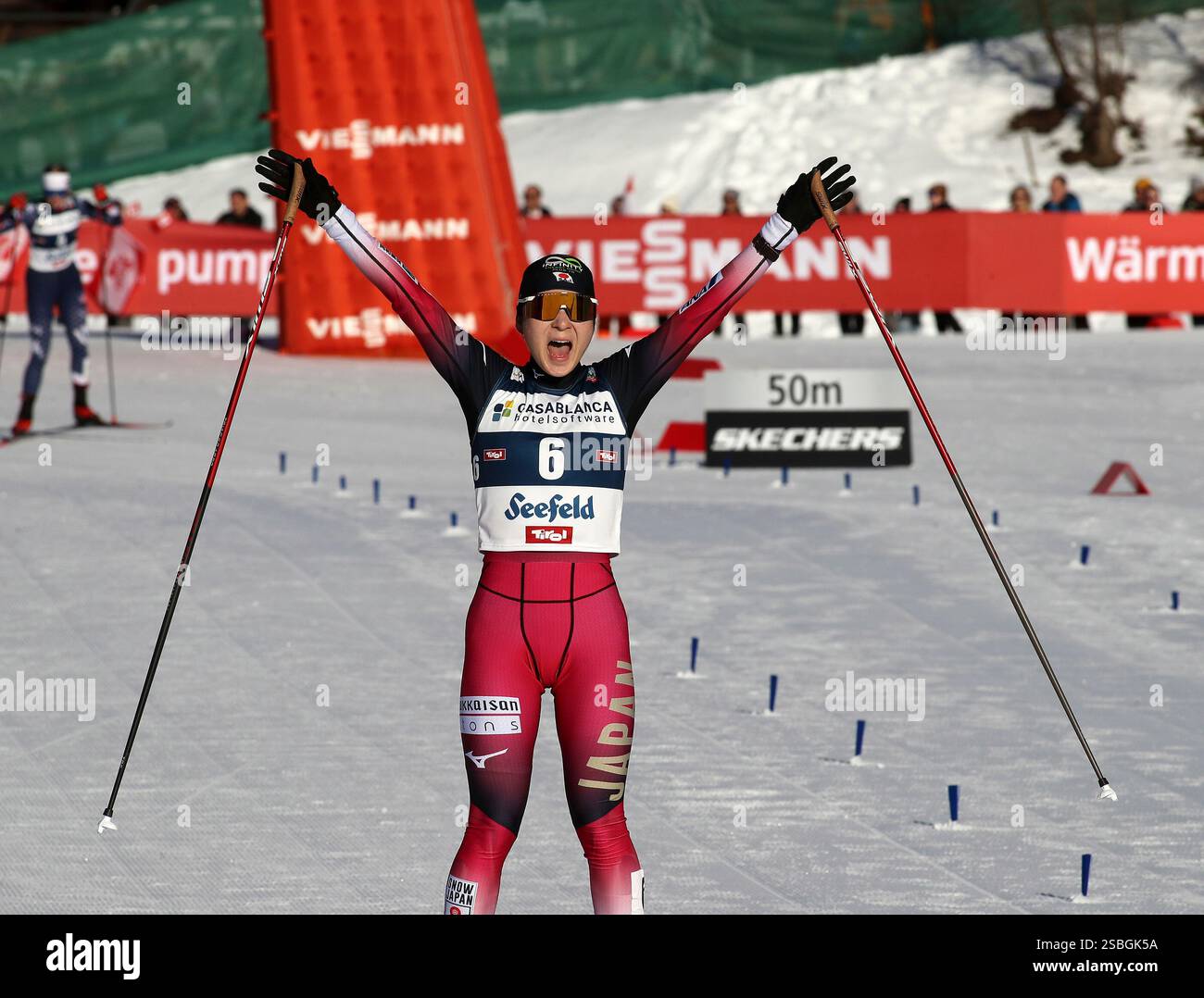 Seefeld, Österreich, 02. Februar 2025: FIS NORDIC COMBINED WORLD CUP ...