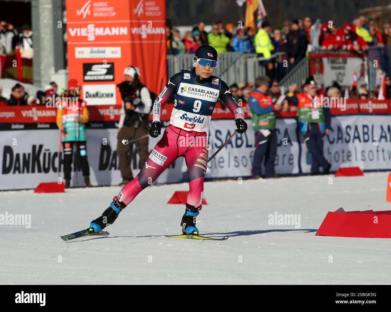 Seefeld, Österreich, 02. Februar 2025: FIS NORDIC COMBINED WORLD CUP ...