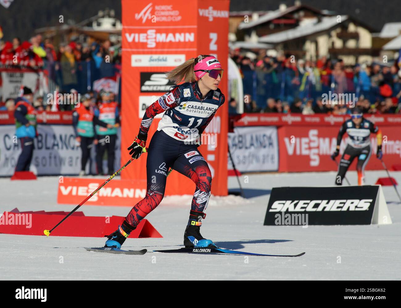 Seefeld, Österreich, 02. Februar 2025: FIS NORDIC COMBINED WORLD CUP ...