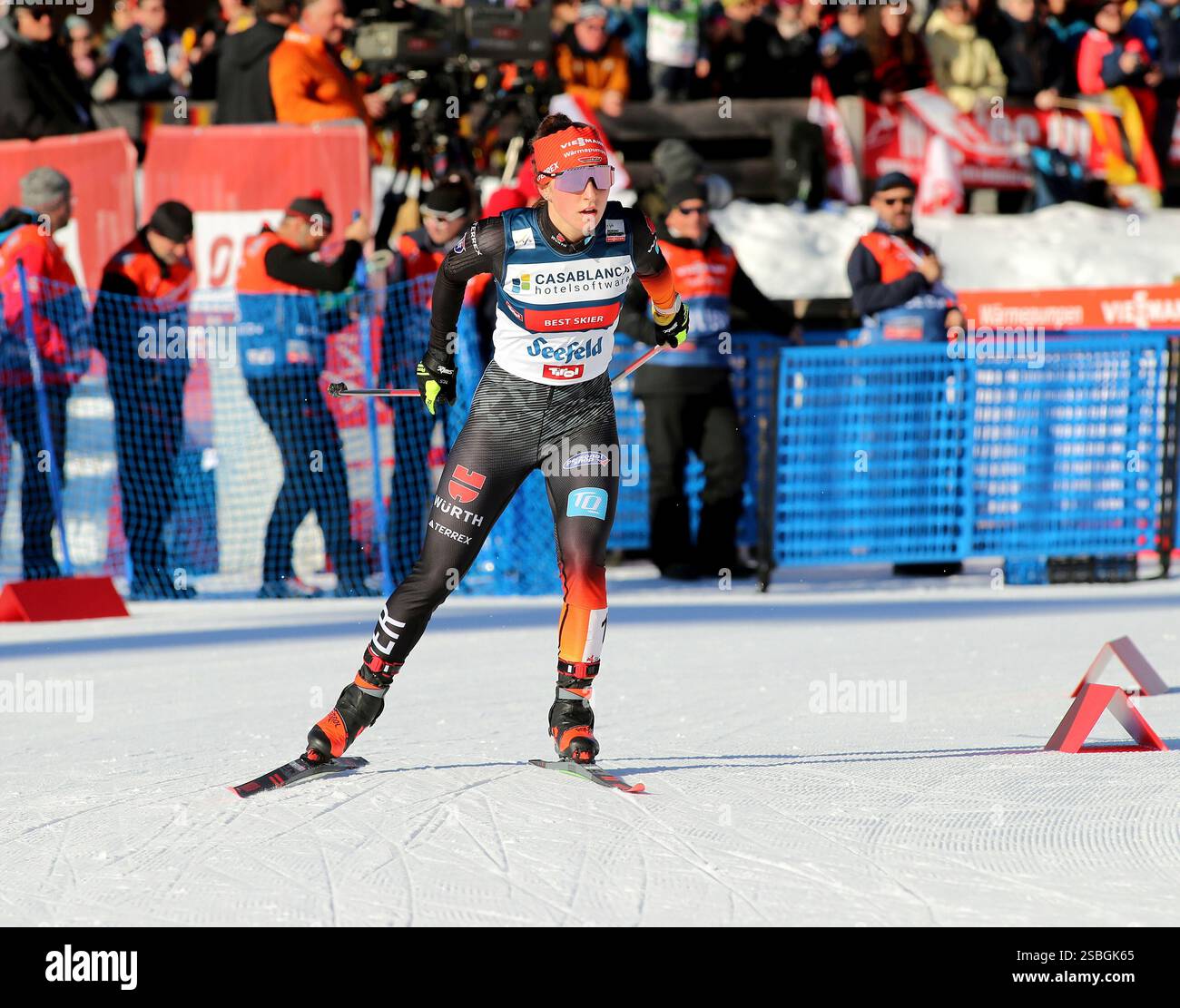 Seefeld, Österreich, 02. Februar 2025: FIS NORDIC COMBINED WORLD CUP ...
