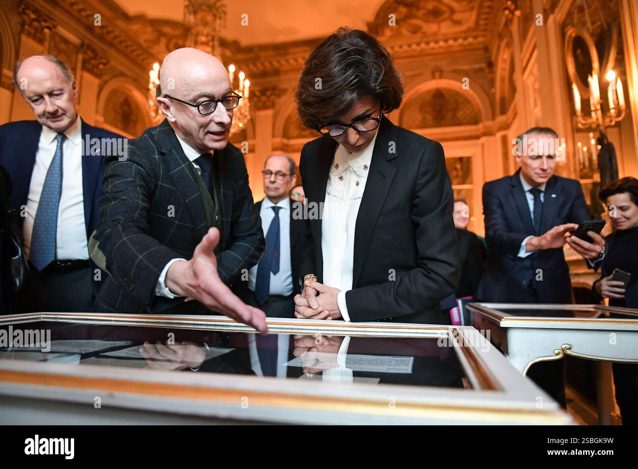 Paris, France. 03rd Feb, 2025. French national archives Managing ...