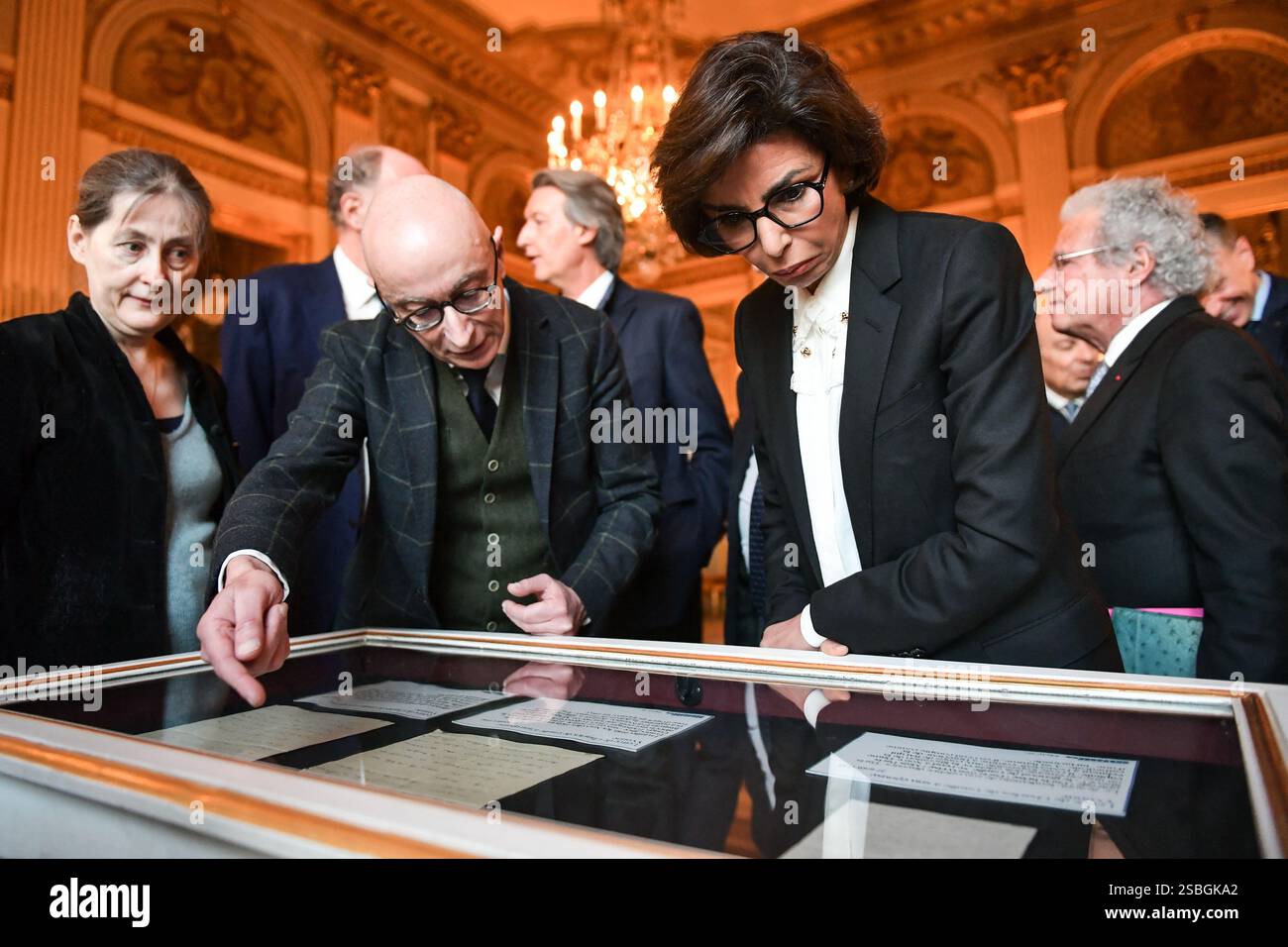 Paris, France. 03rd Feb, 2025. French national archives Managing ...