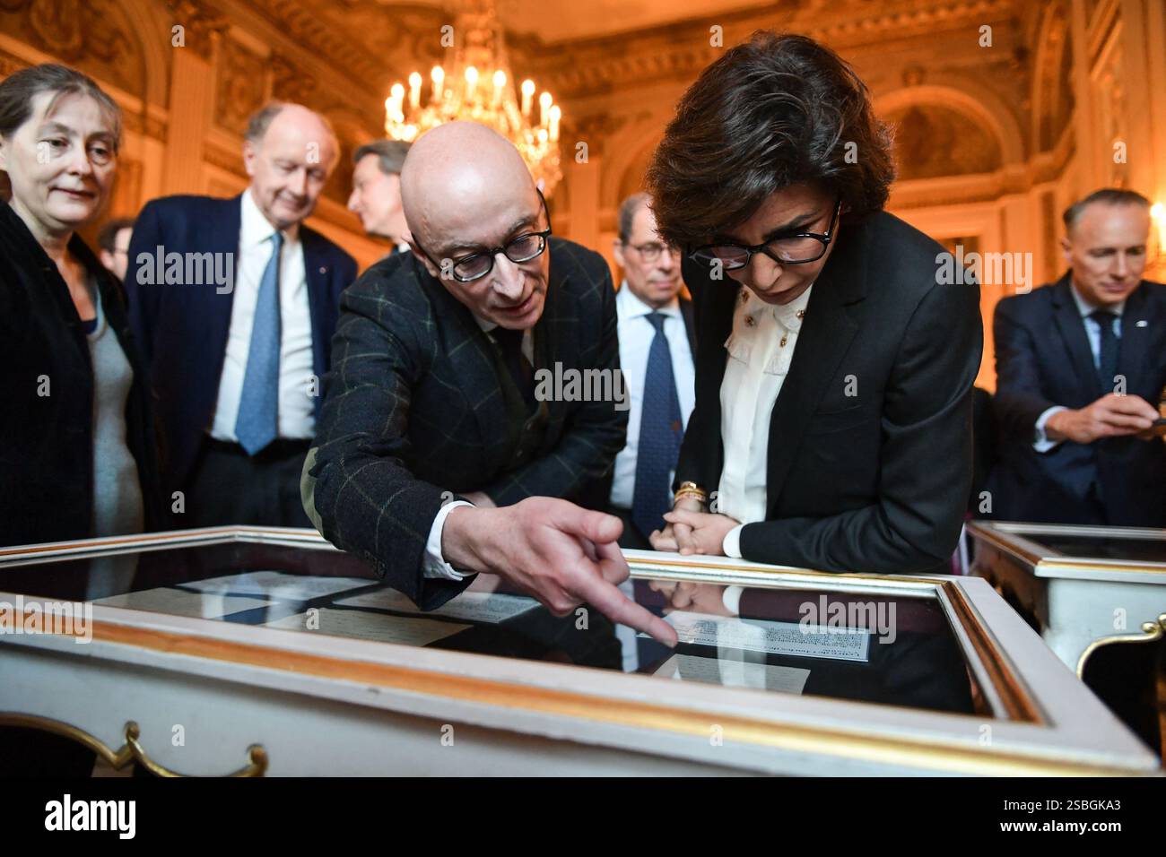 Paris, France. 03rd Feb, 2025. French national archives Managing ...