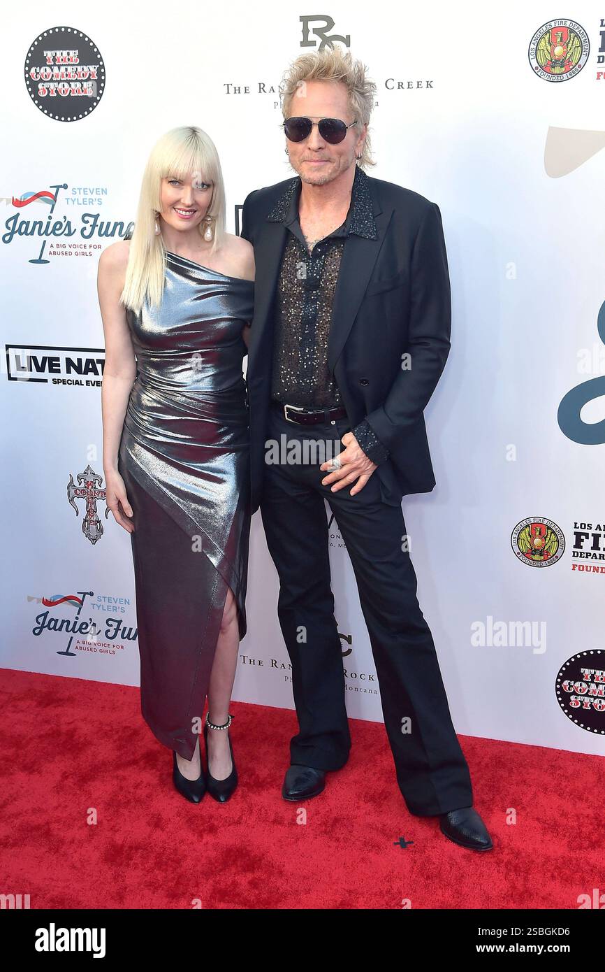 Matt Sorum mit Ehefrau Ace Harper bei Steven Tyler s Jam for Janie ...