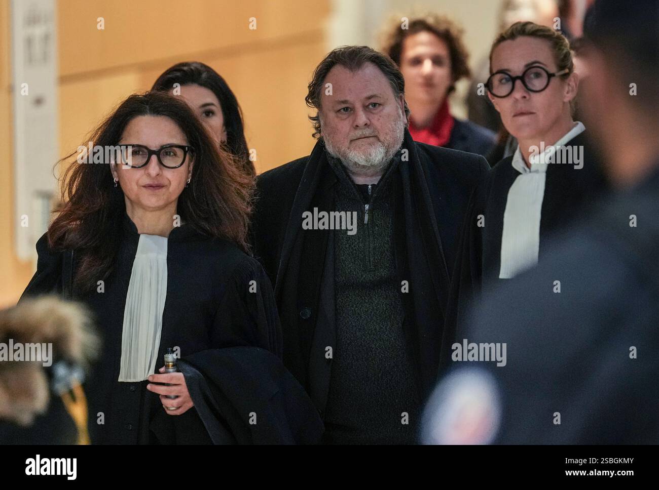 French filmmaker Christophe Ruggia arrives with his legal team at ...