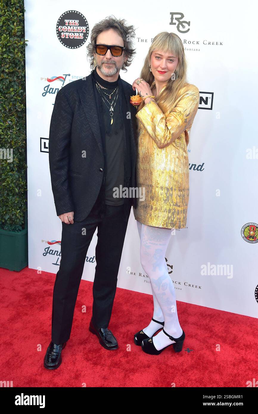 Chris Robinson mit Ehefrau Camille Johnson bei Steven Tyler s Jam for ...