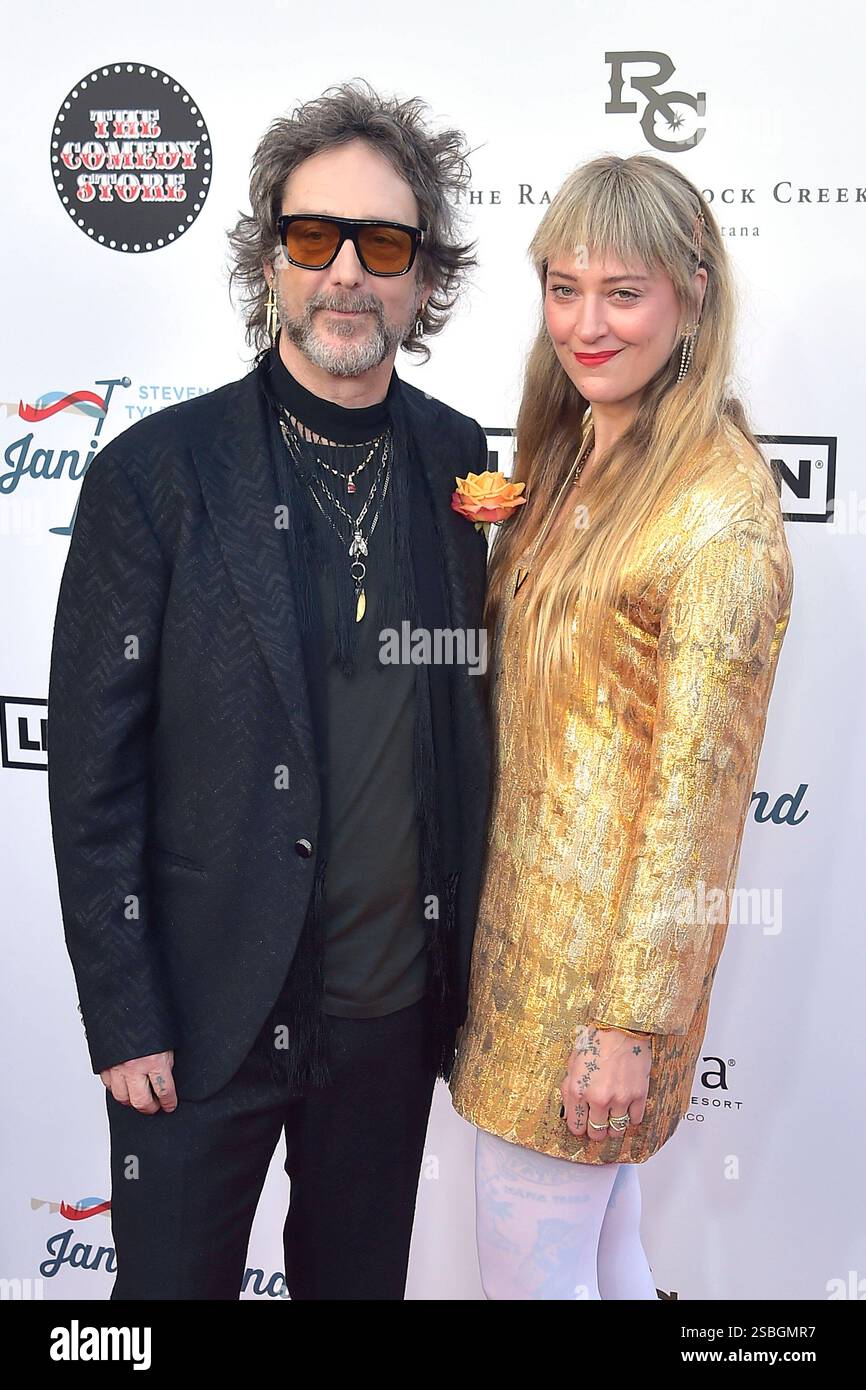 Chris Robinson mit Ehefrau Camille Johnson bei Steven Tyler s Jam for ...
