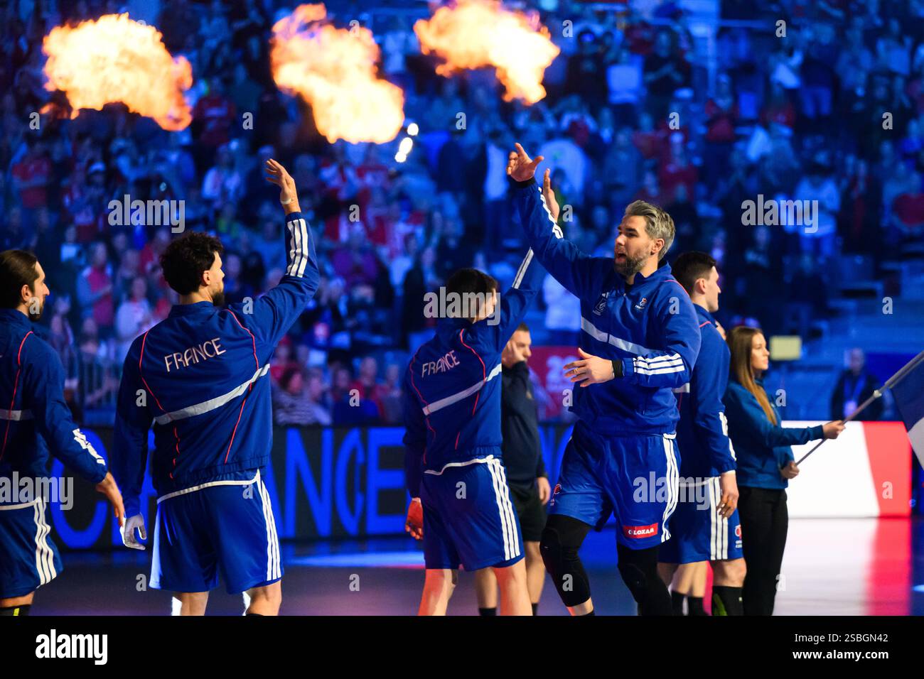 Oslo, Norway. 02nd Feb, 2025. The players of the national team of ...