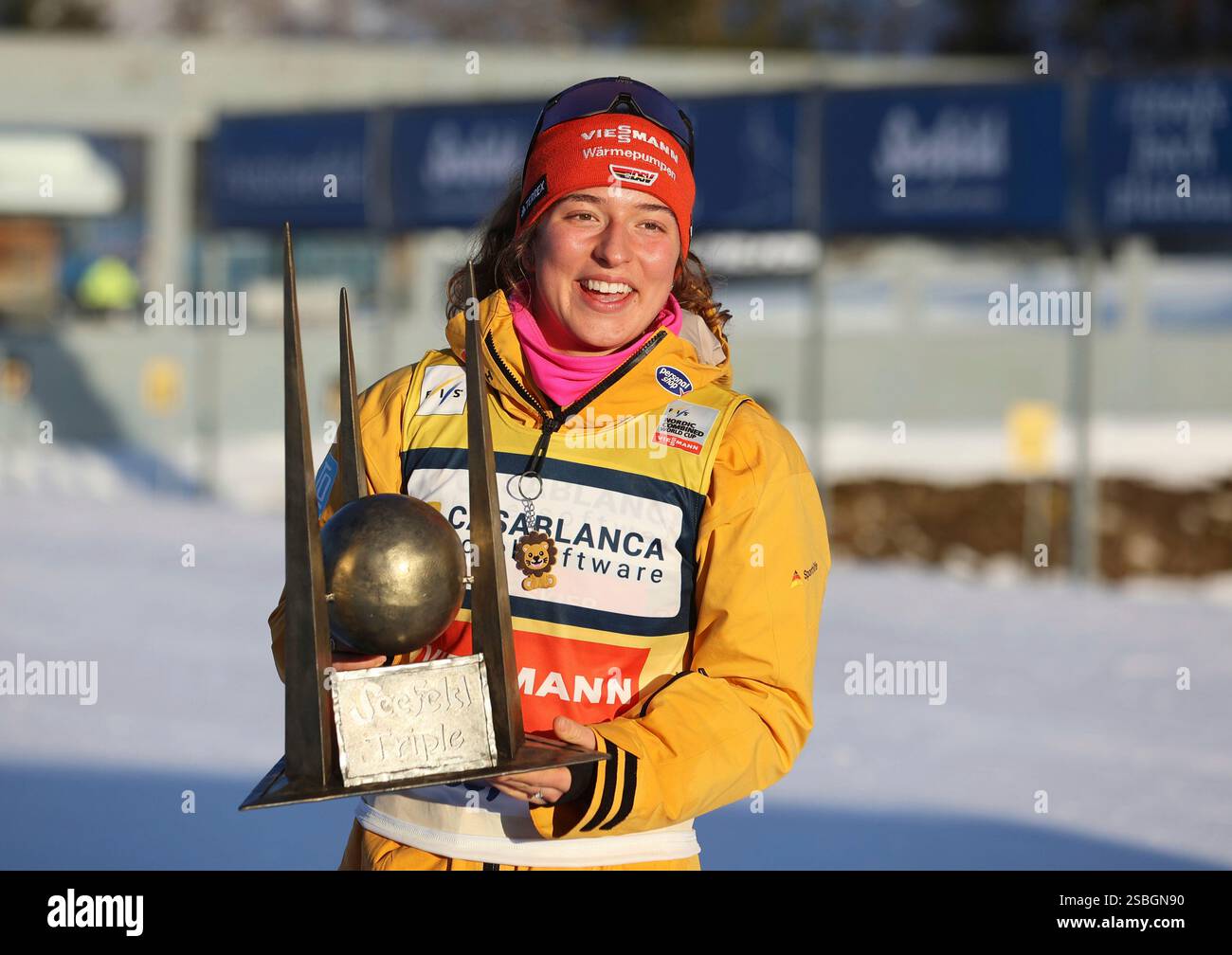 Seefeld, Österreich, 02. Februar 2025: FIS NORDIC COMBINED WORLD CUP ...