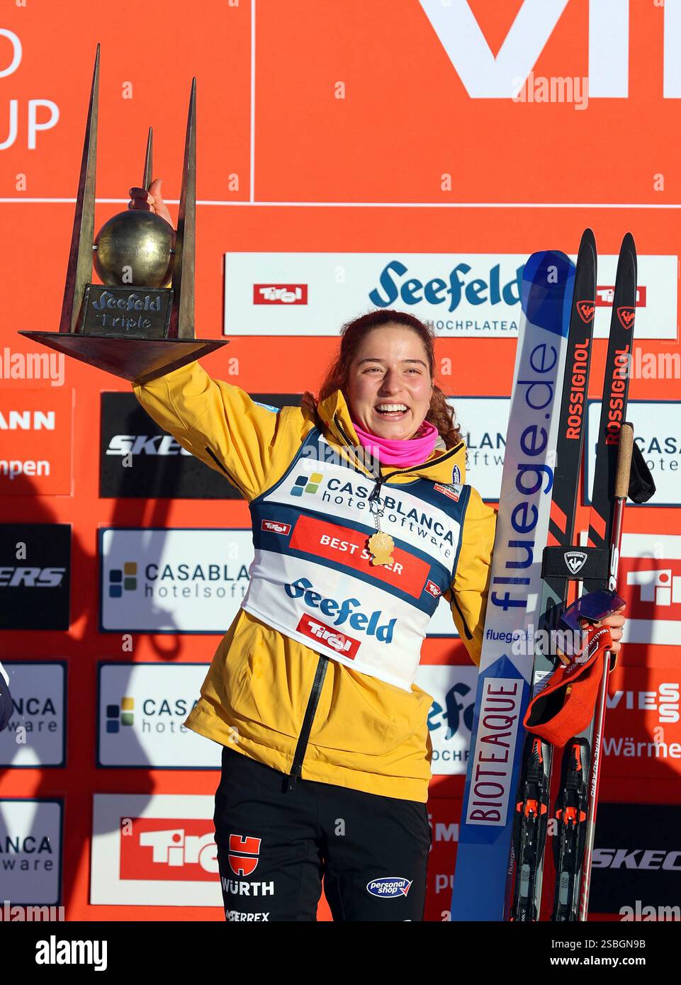 Seefeld, Österreich, 02. Februar 2025: FIS NORDIC COMBINED WORLD CUP ...