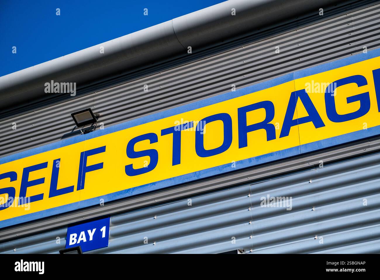 Storage King Self Storage Warehouse, February 02, 2025 Stock Photo - Alamy