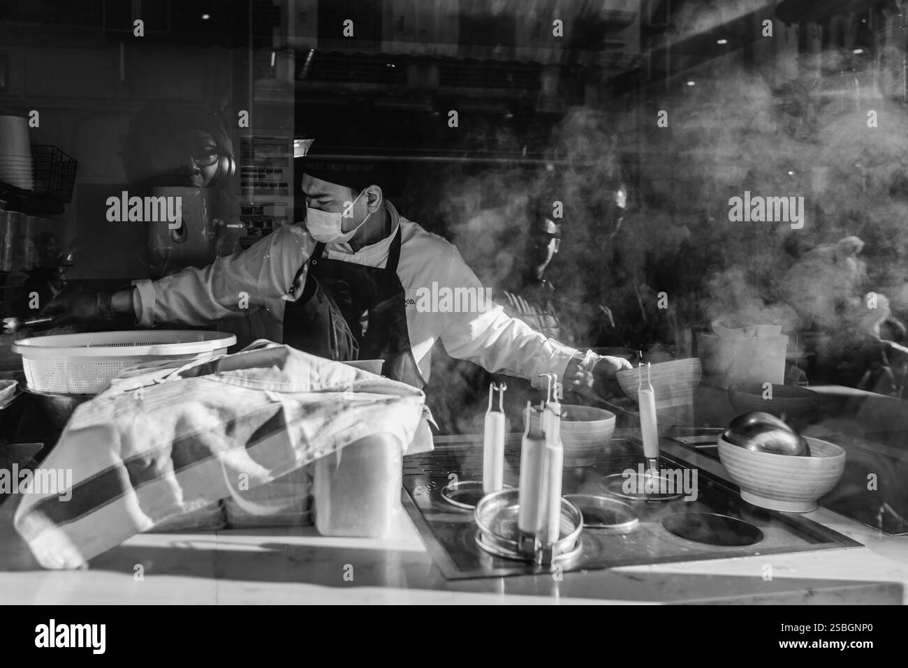 Urban chef Black and White Stock Photos & Images - Alamy