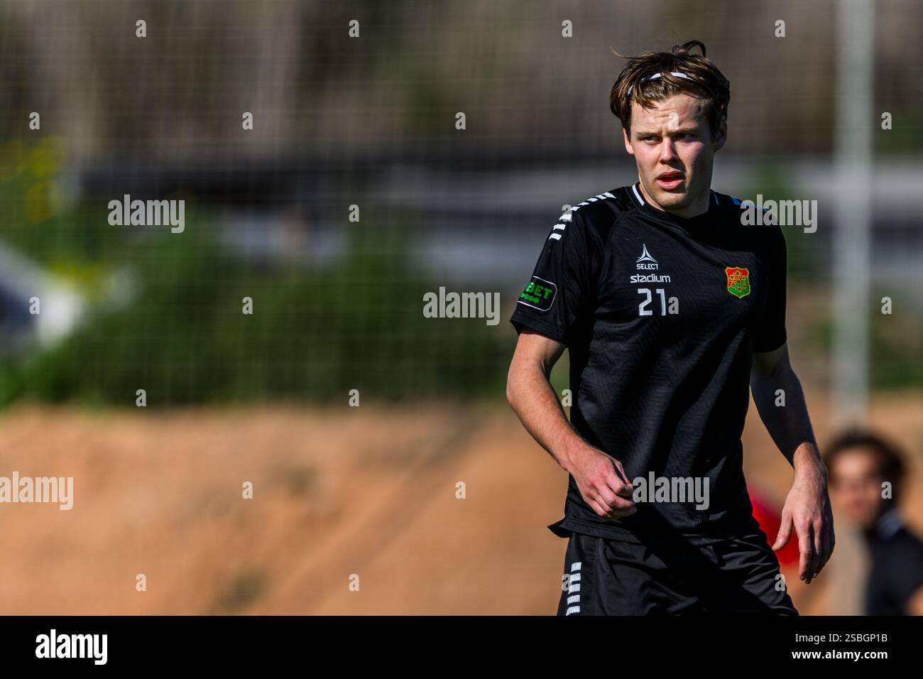 Albir, Spanien. 03rd Feb, 2025. 250202 GAIS Axel Henriksson under en ...