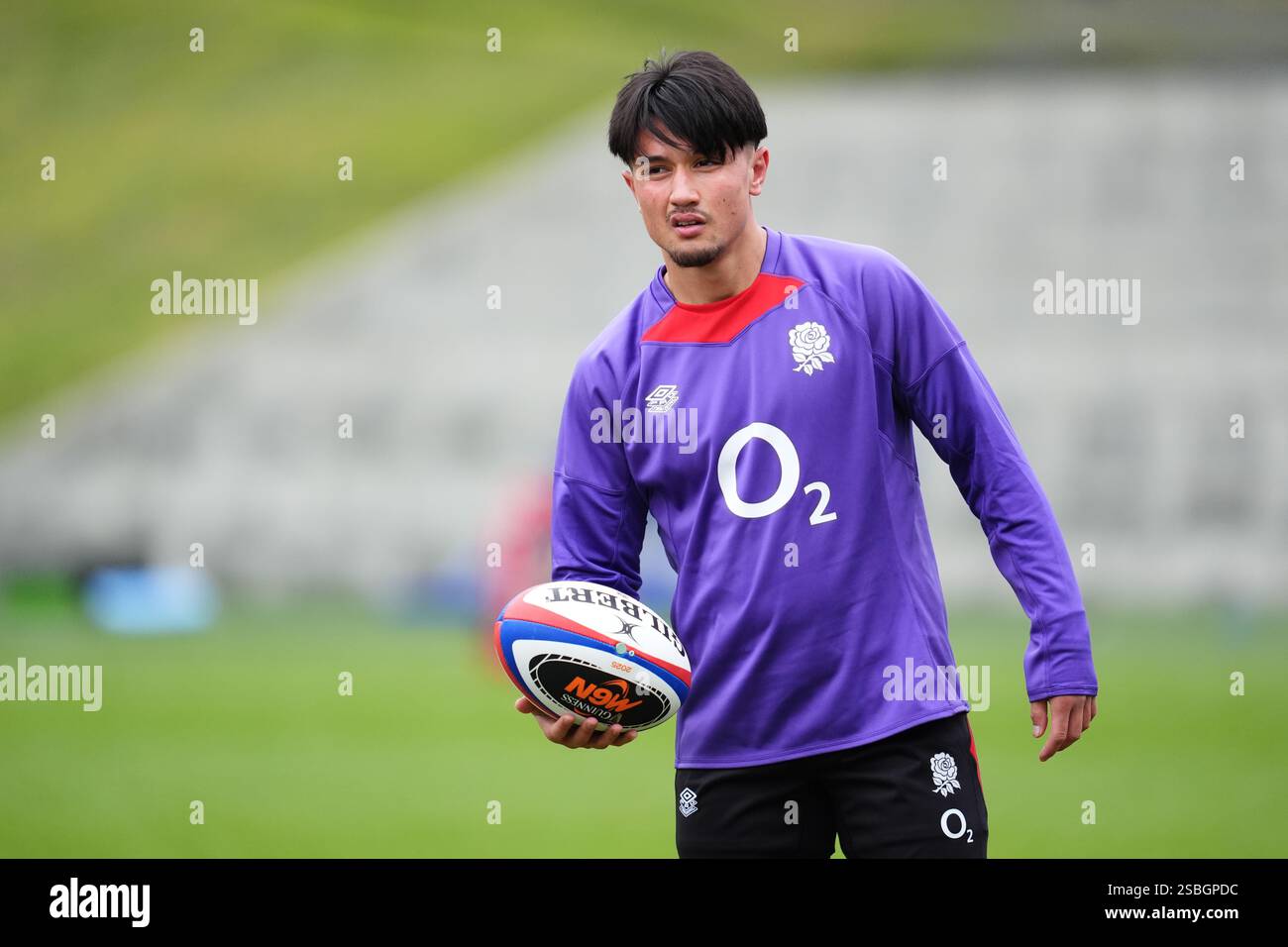 England's Marcus Smith during a training session at the Honda England ...