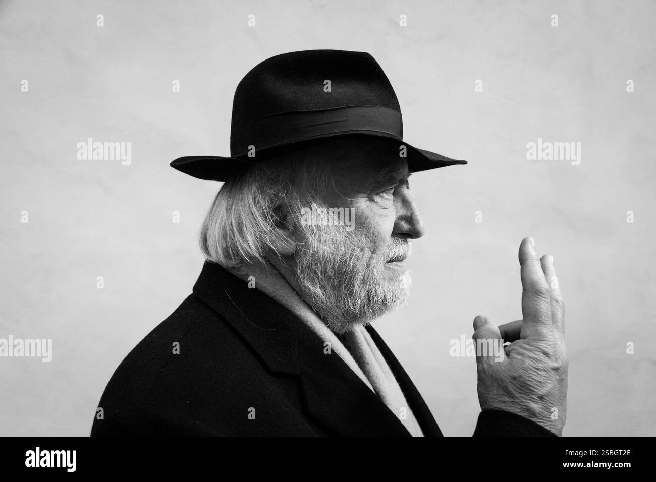 STOCKHOLM 20250123Hungarian author László Krasznahorkai photographed in ...