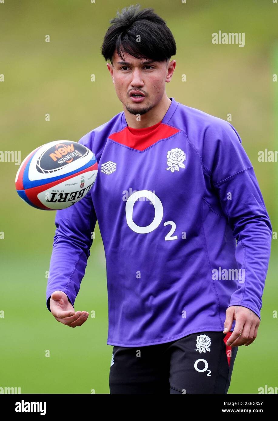 England's Marcus Smith during a training session at the Honda England ...