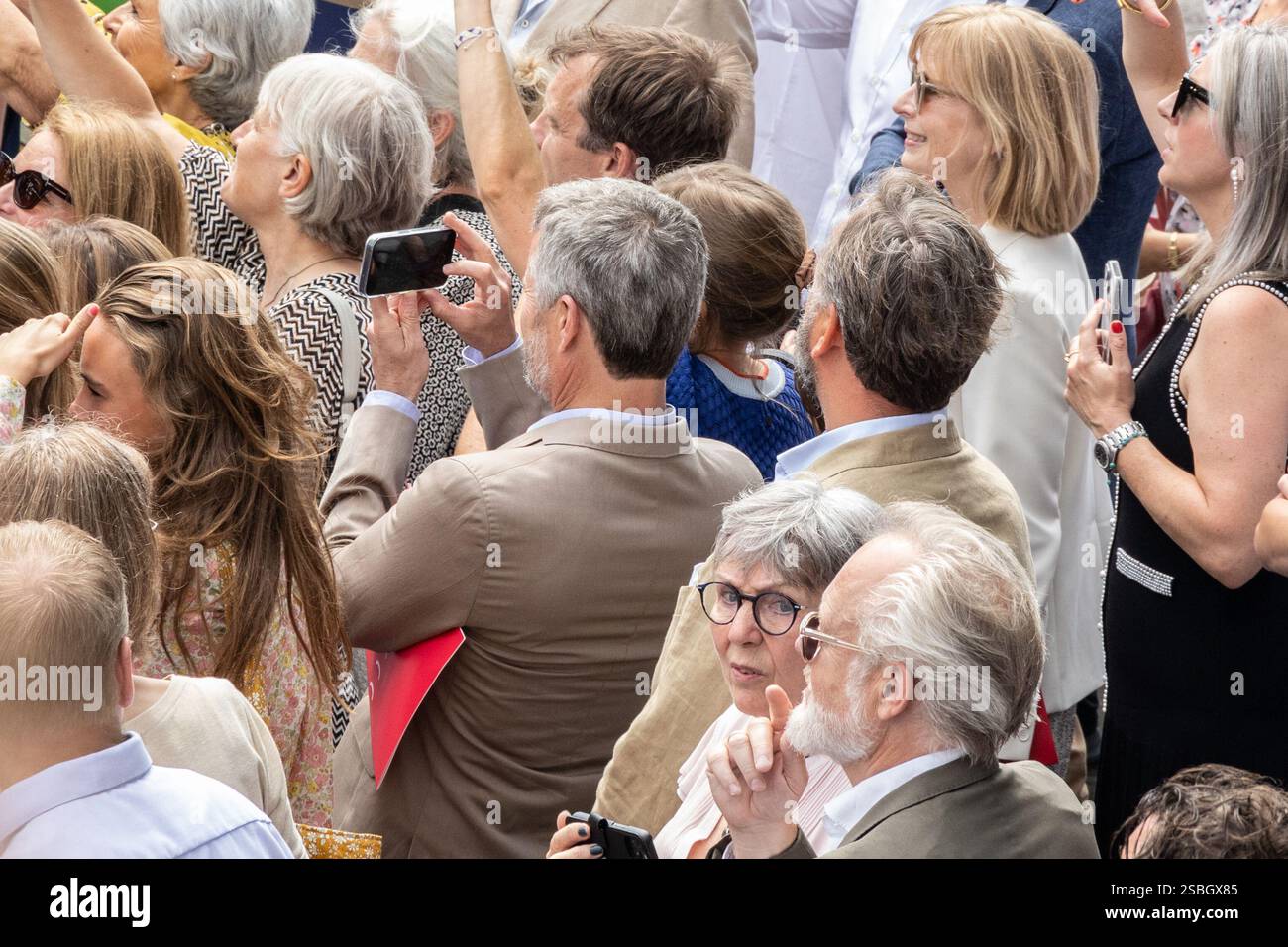 King Frederik X Of Denmark records Crown Prince Christian at his ...