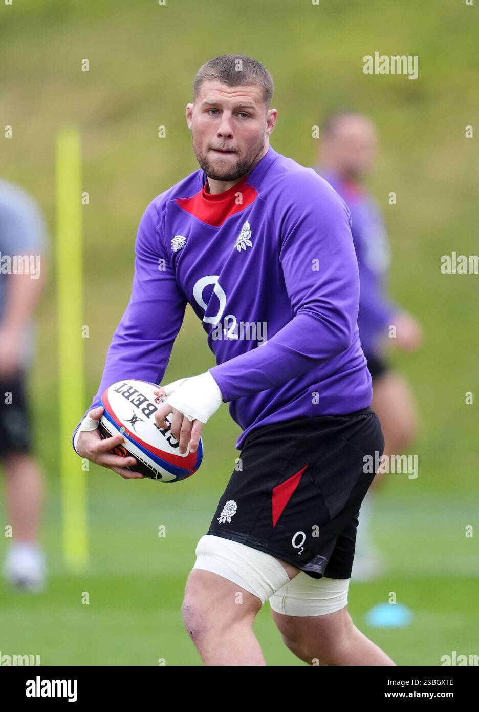 England's Tom Willis during a training session at the Honda England ...