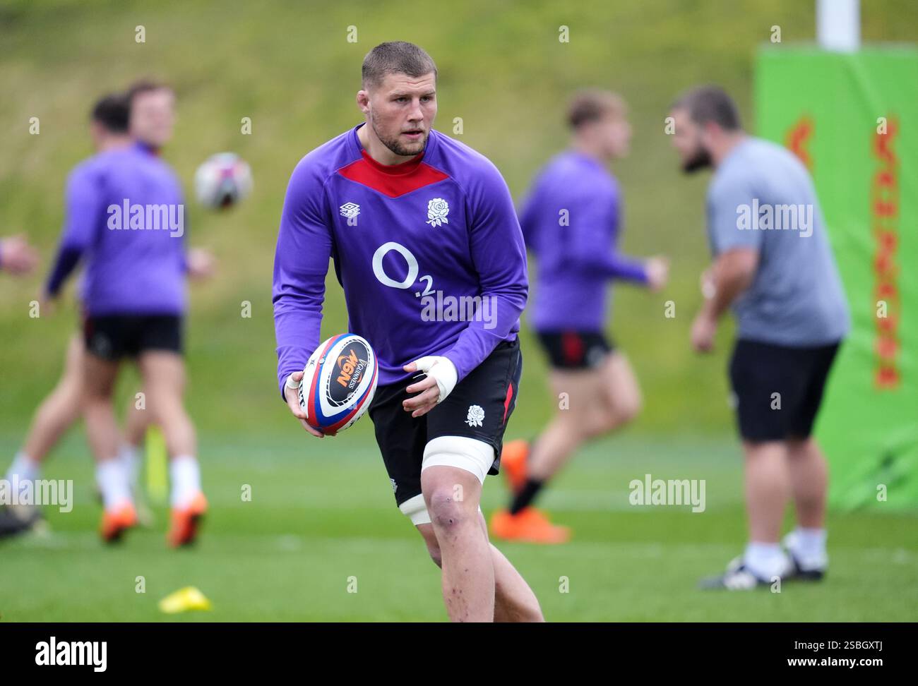 England's Tom Willis during a training session at the Honda England ...