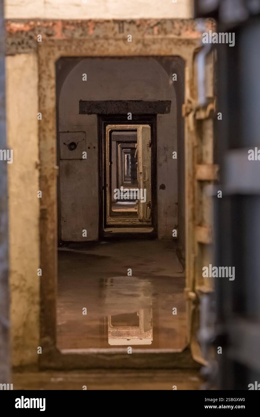 Interior of the The Stepina Train Bunker for Hitler own command train ...