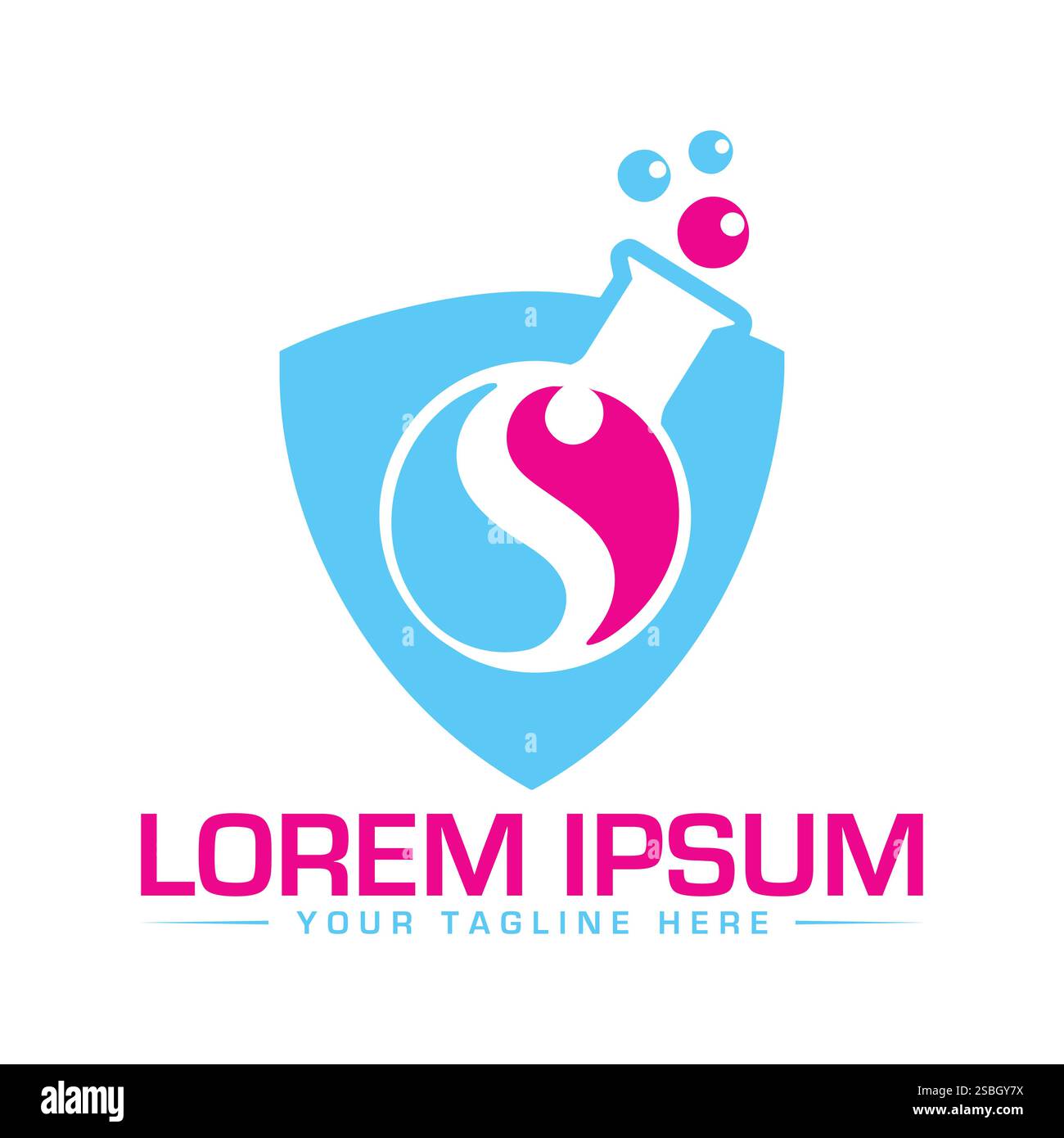 Lab Logo Design, Unique and Professional Lab Logo Design Stock Vector ...