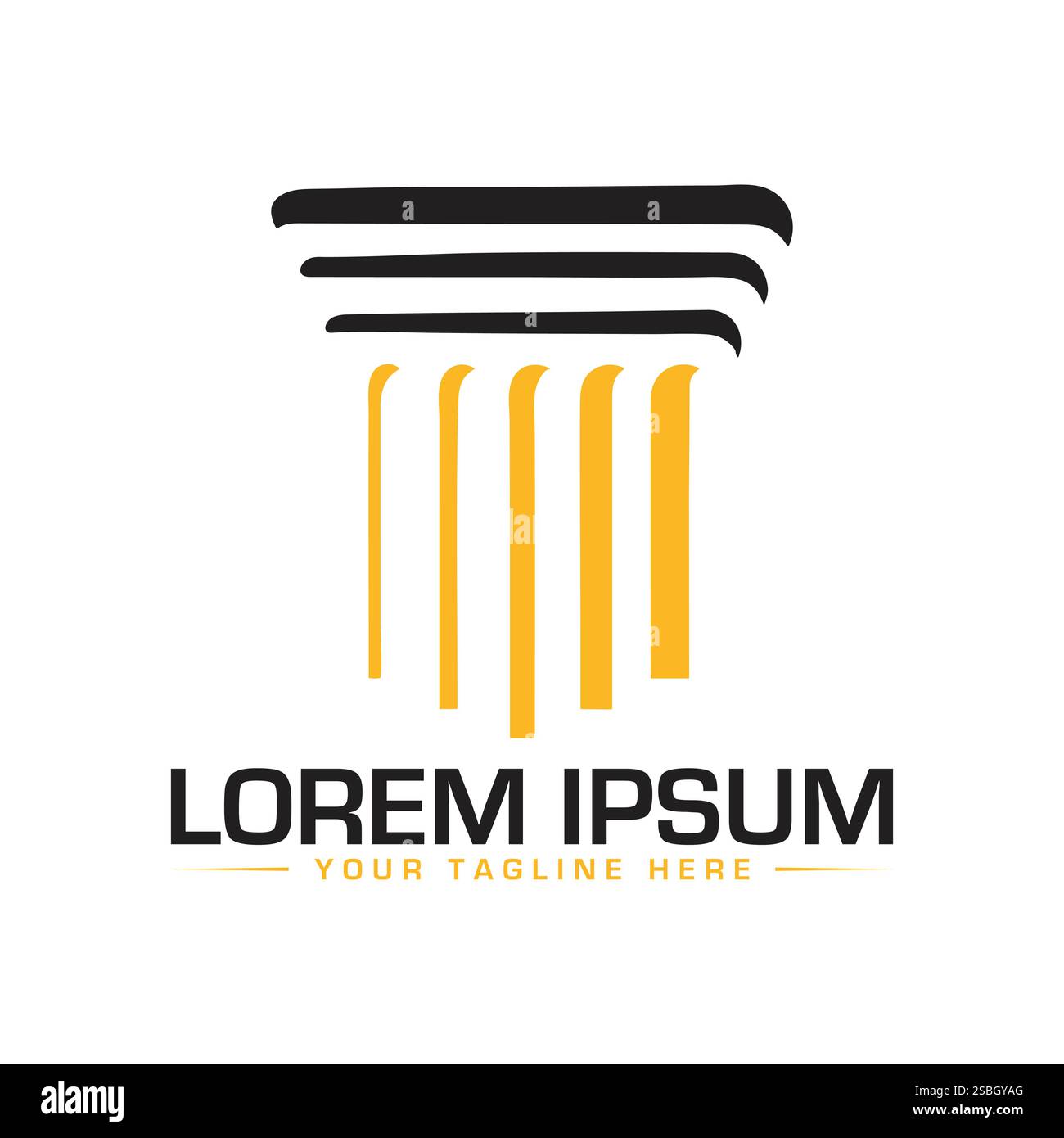 Law Logo Design, Unique and Professional Law Logo Design Stock Vector ...