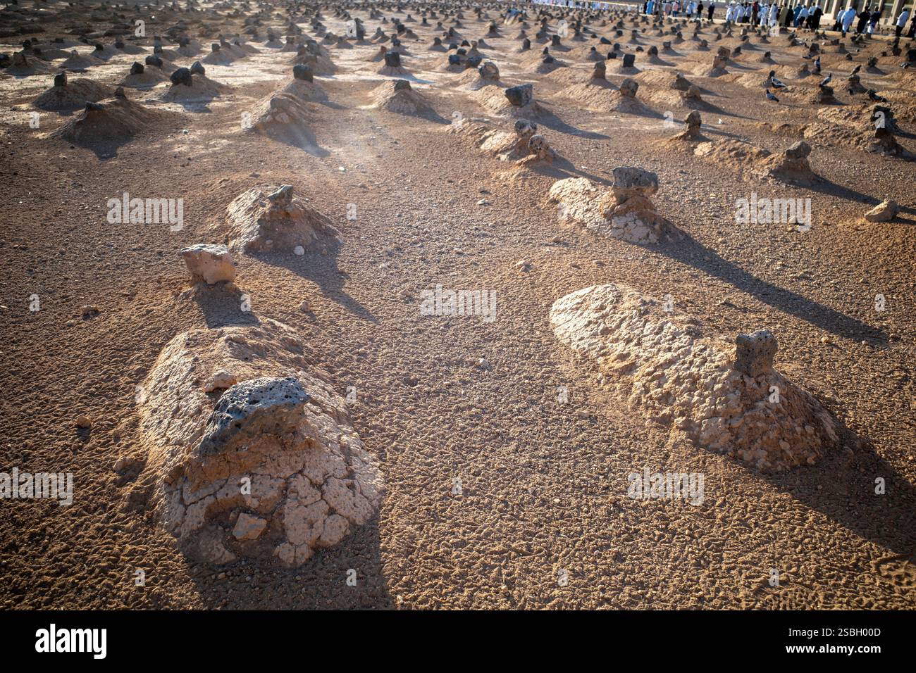 Jannat Al-Baqi (Garden of Baqi), a cemetery in Medina, Saudi Arabia ...