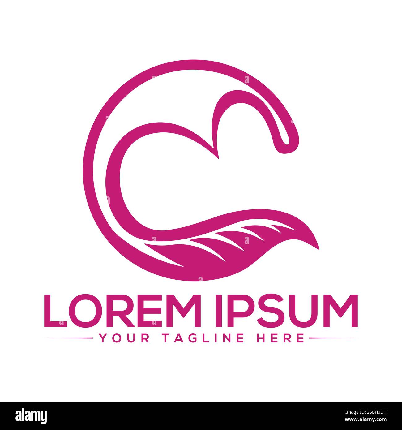 Heart shape Logo Design, Love Logo Design Stock Vector Image & Art - Alamy