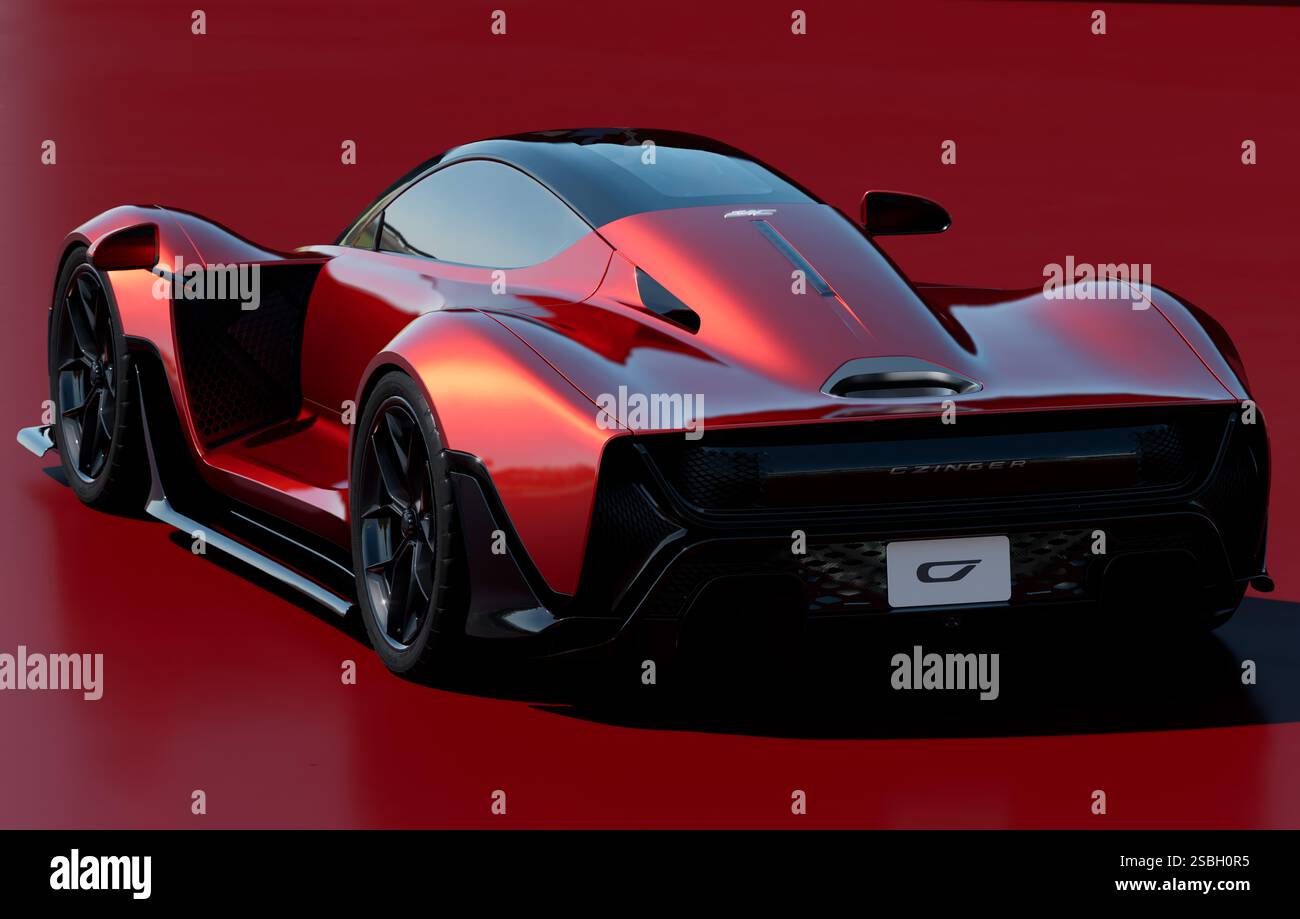 Czinger 21C V Max is an uncompromising hypercar native to Los Angeles ...