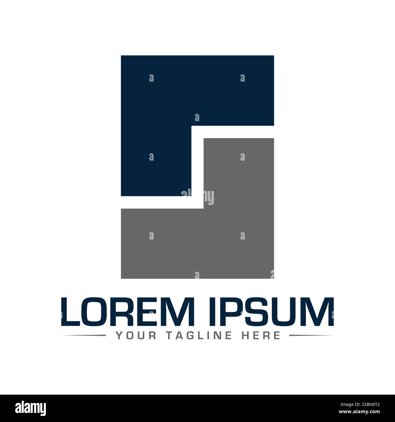 LS Logo Design Stock Vector Image & Art - Alamy