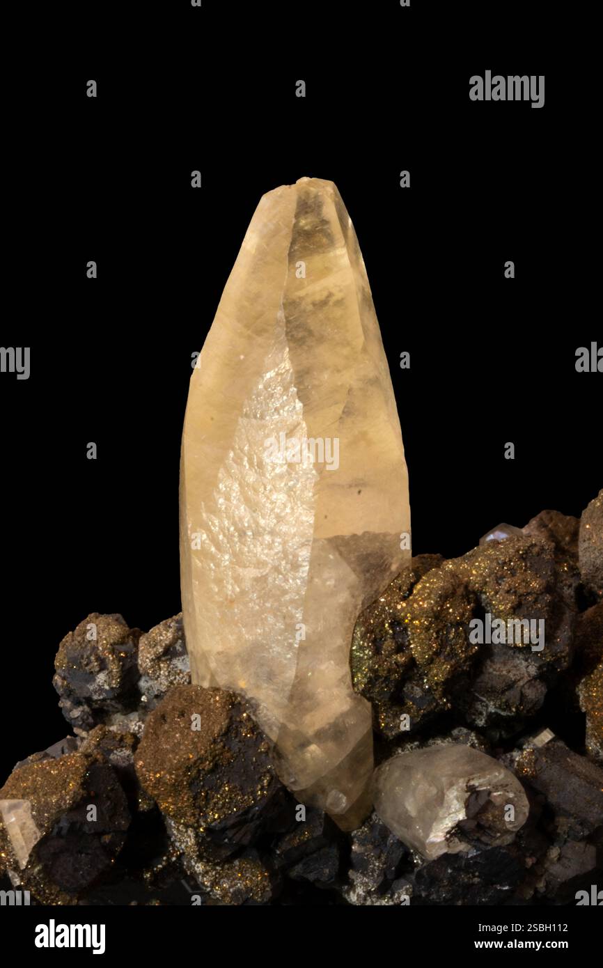 A beautiful collection mineral featuring calcite crystal, perfect for ...